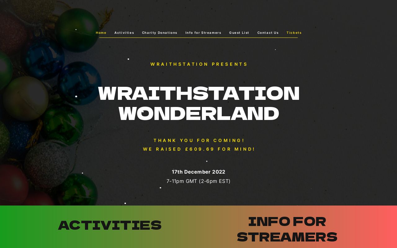 WraithStation Wonderland